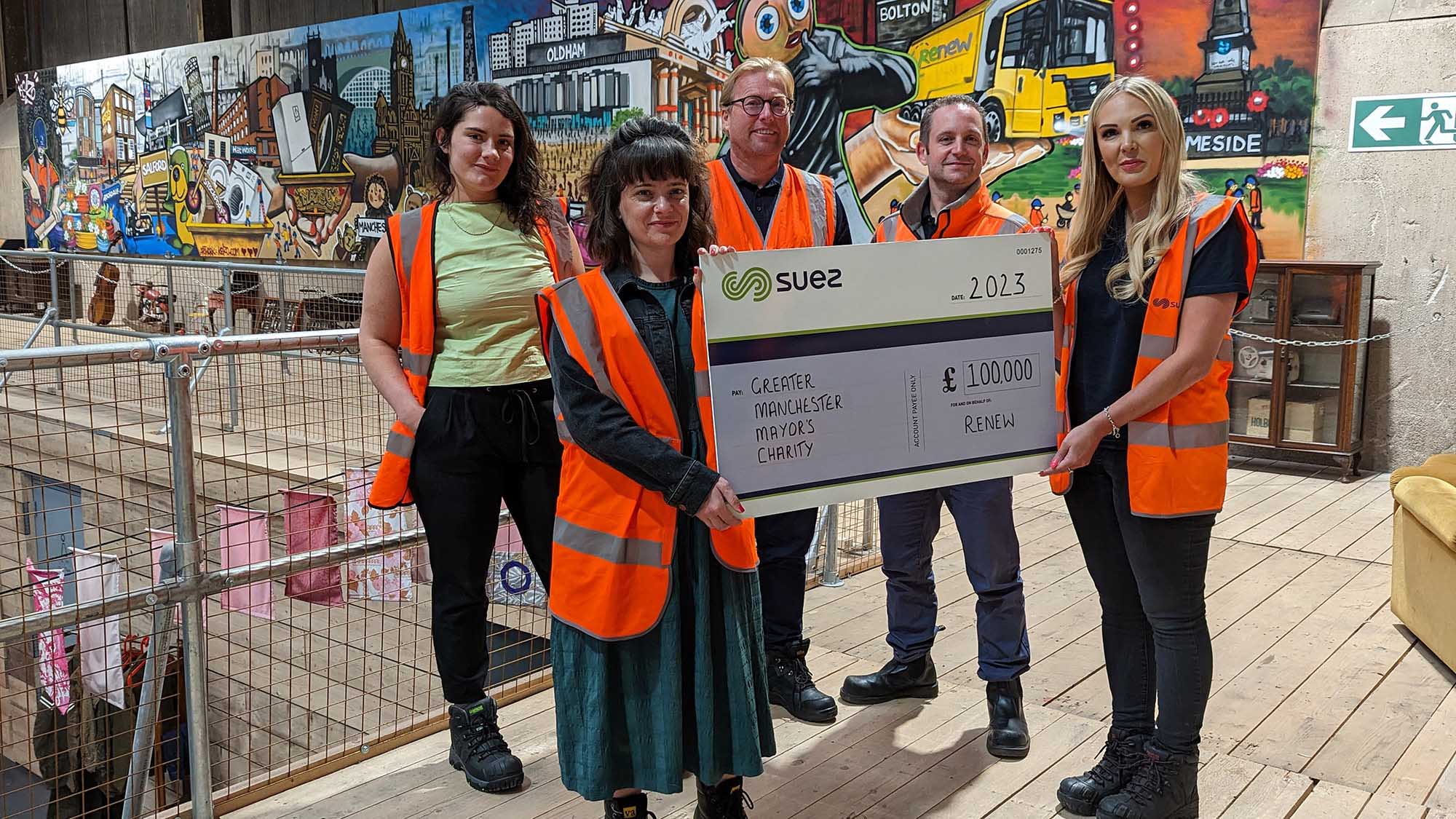 230605 Greater Manchester Renew project donates 100k to support the ...